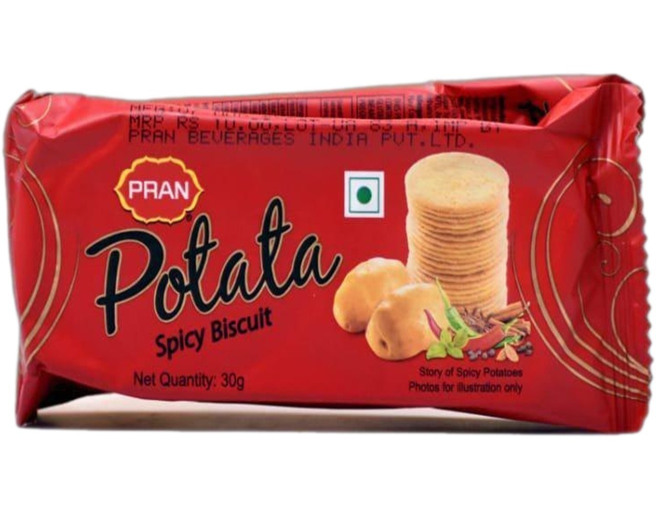 PRAN POTATA SPICY BISCUIT – Q8 Basket